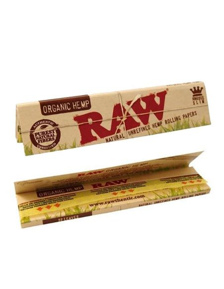 Papel Raw Organic King Size Slim Classic | Comprar Caja o Librillo