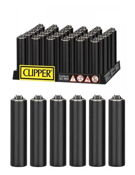 FUNDA METAL CLIPPER MICRO NEGRA