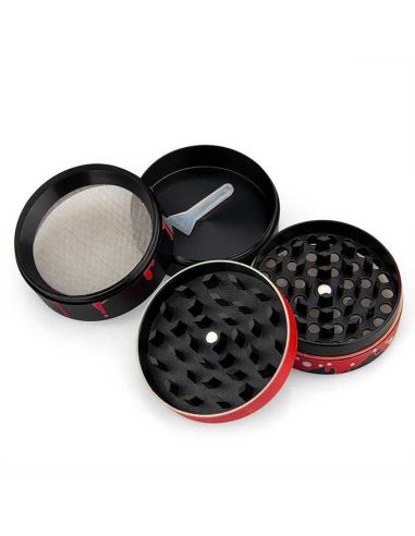 GRINDER MARIO WEED DOUBLE FACE 50MM