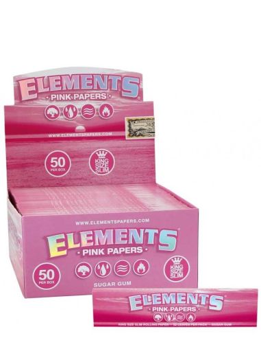 PAPEL ROSA ELEMENTS KS SLIM