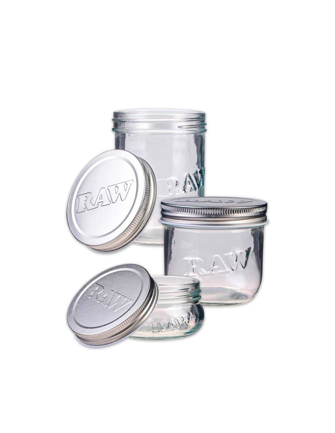 TARRO CRISTAL RAW MASON JAR