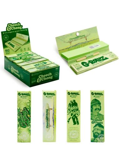 PAPEL + TIPS ORGANIC GREEN KS CHEECH&CHONG