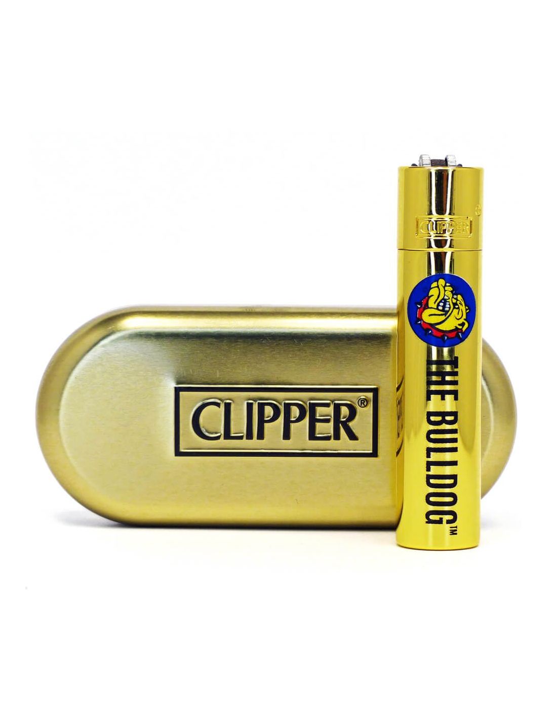 CLIPPER THE BULLDOG | Metálico dorado
