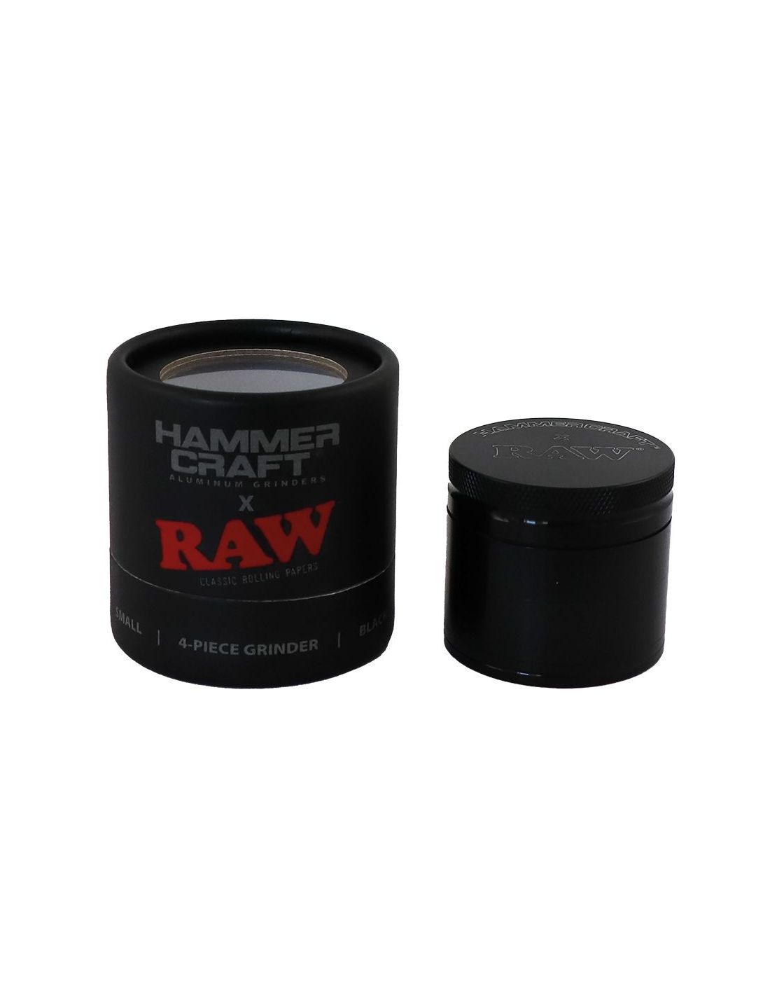 RAW GRINDER X HAMMERCRAFT NEGRO 4 PARTES