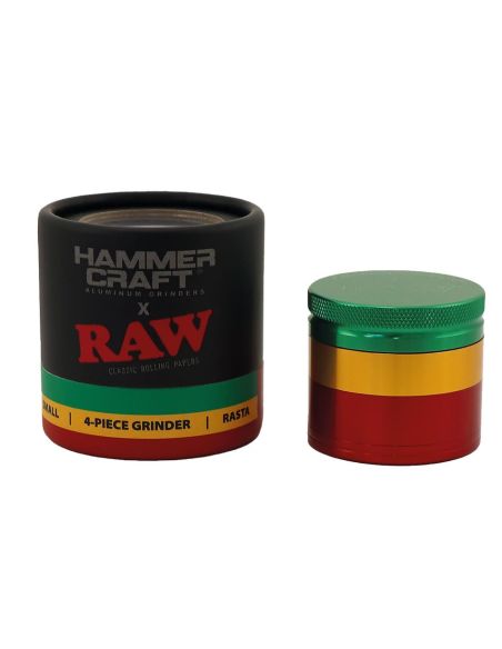 RAW GRINDER X HAMMERCRAFT RASTA 4 PARTES