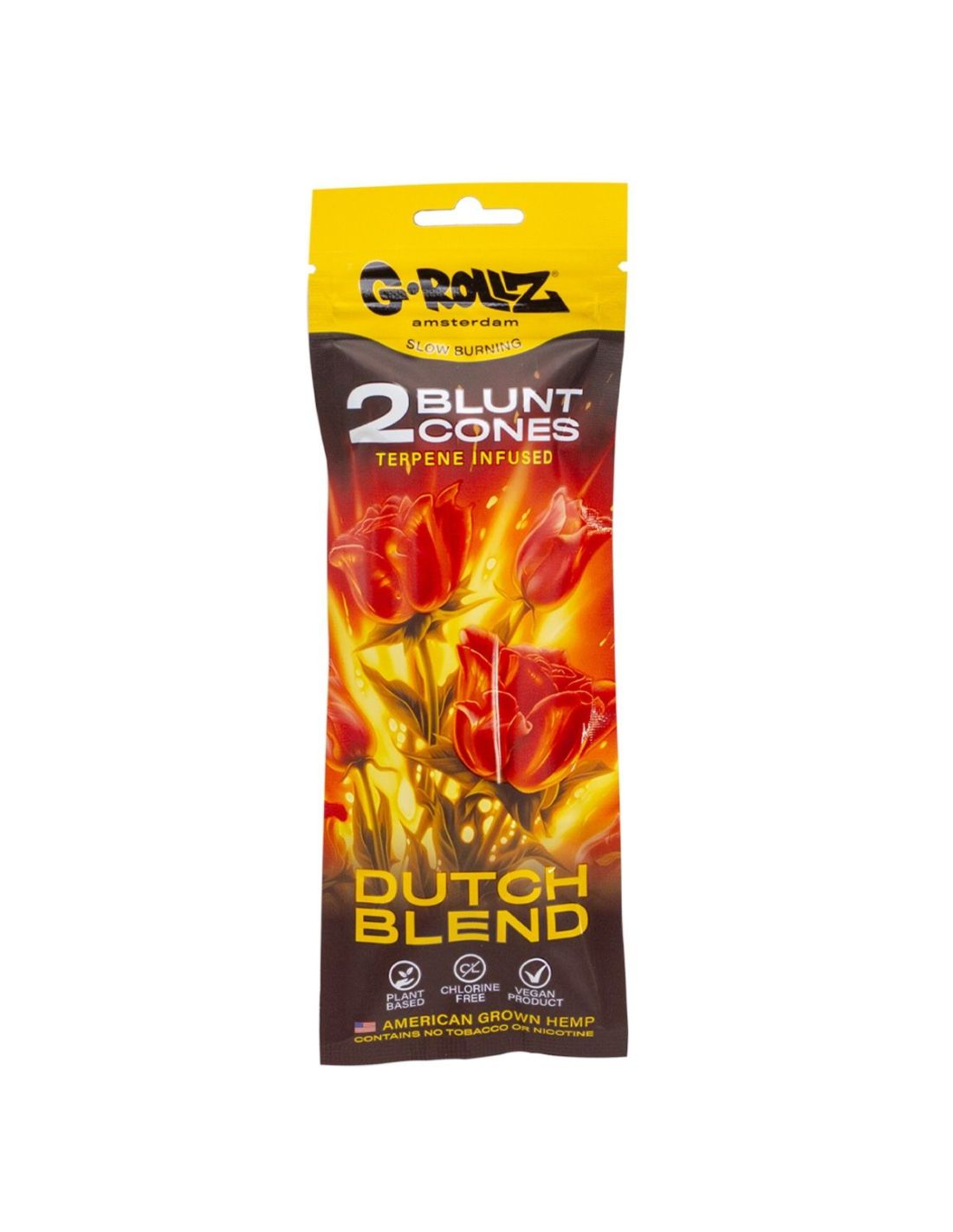 2 BLUNTS CON TERPENOS PRE ENROLLADOS