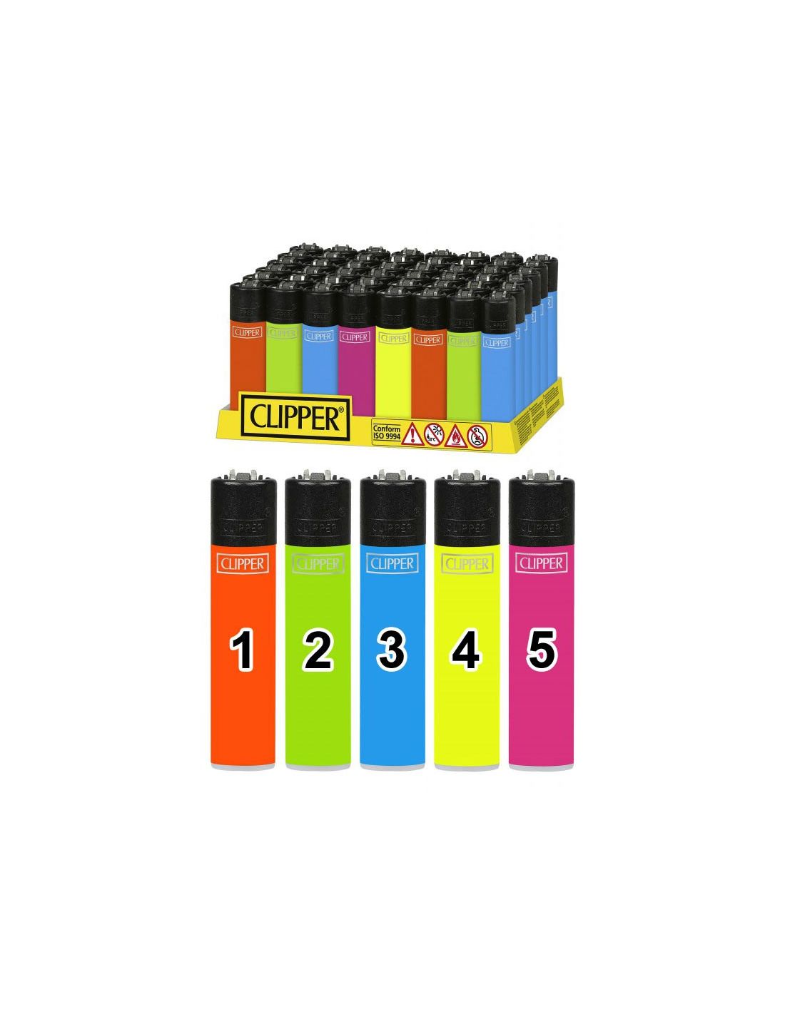 MECHERO CLIPPER FLUOR