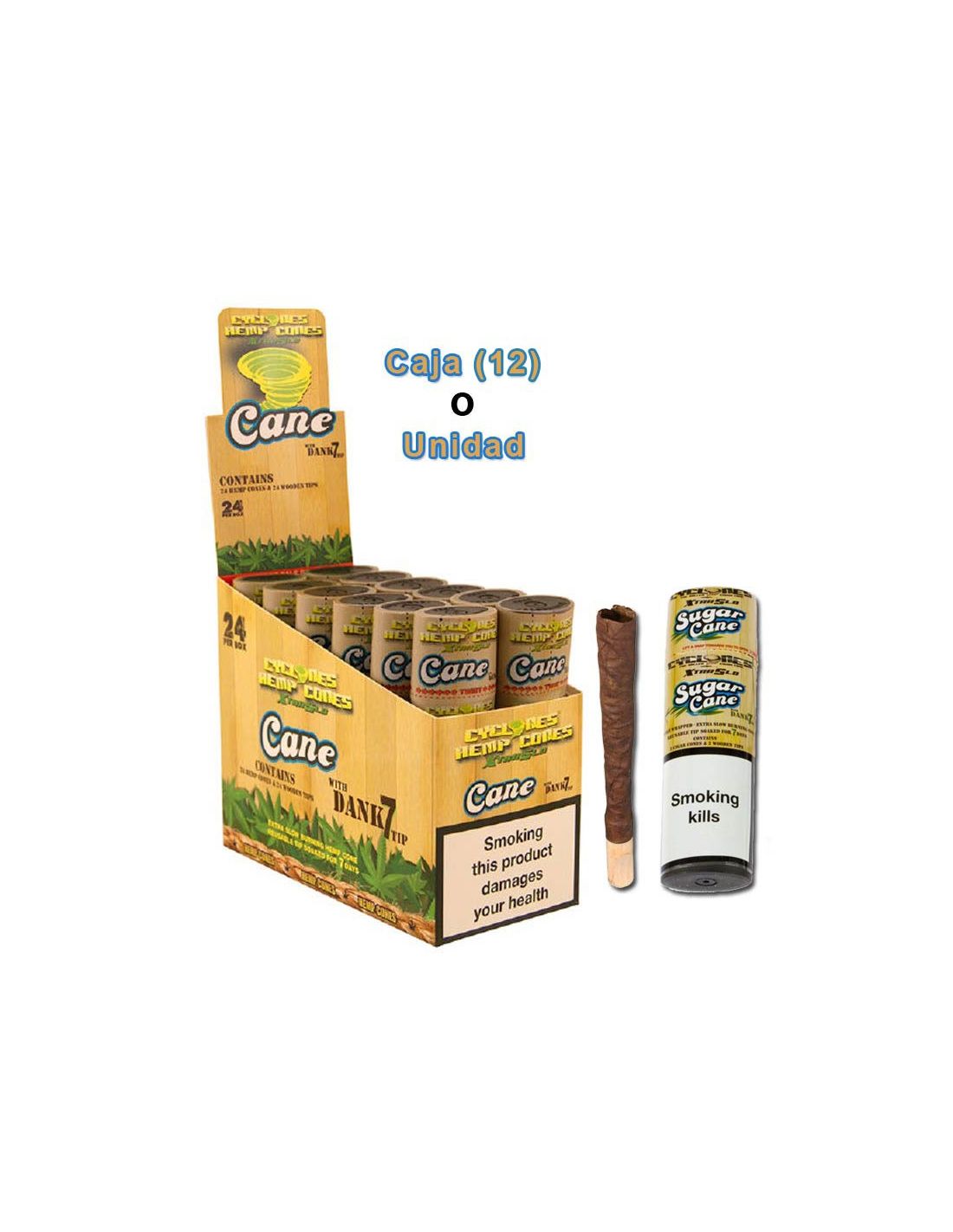 CYCLONES HEMP CONES XTRASLO CANE 2 UDS