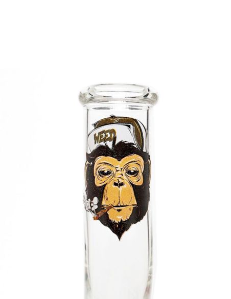 BONG MONKEY GREEN 22CM
