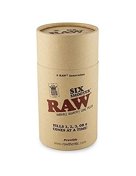 Raw Six Shooter Cone Loader | Rellenador Conos Múltiple 1, 2, 3 o 6
