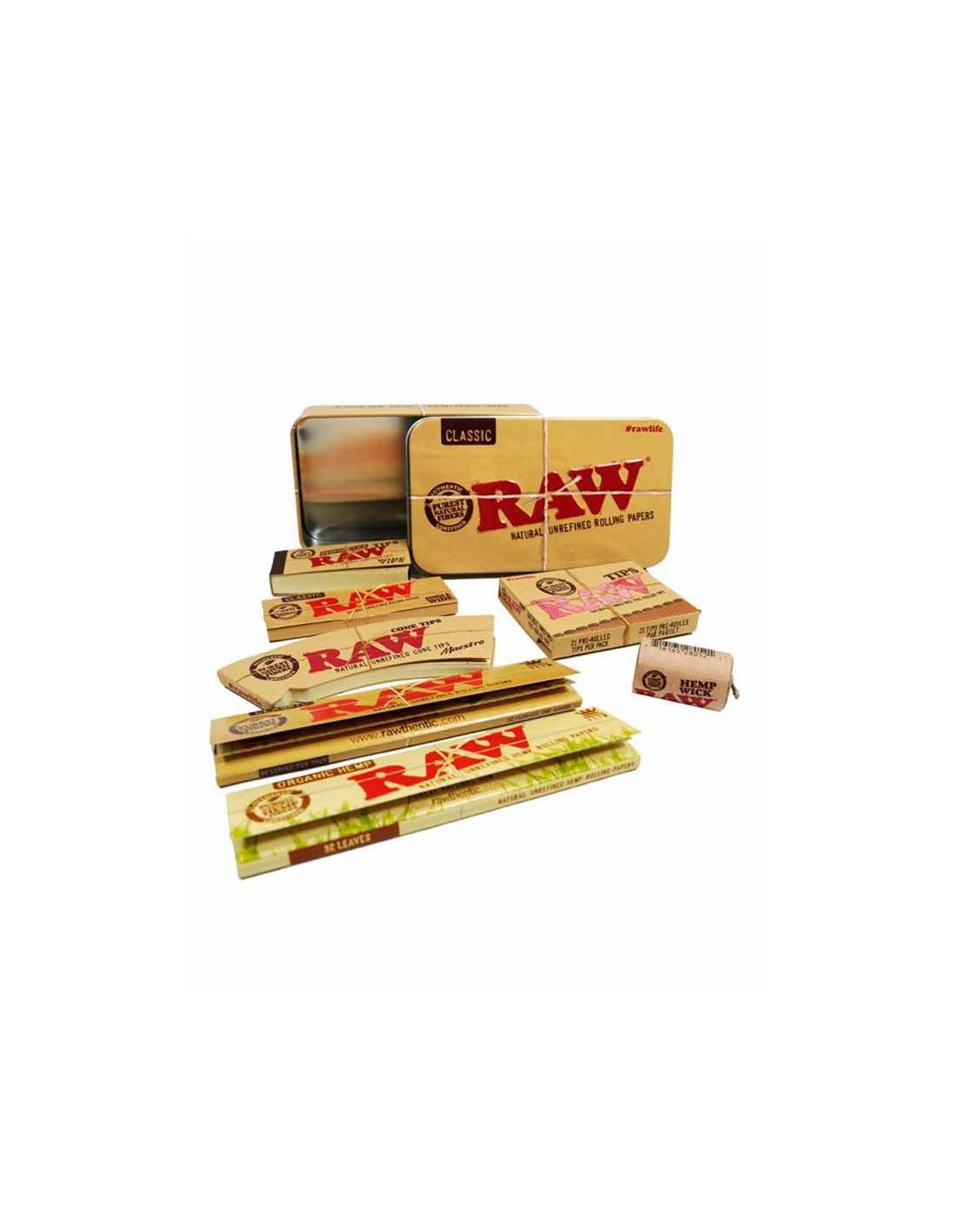 Raw Starter Box | Lo Último de Raw | Kit de Supervivencia Raw