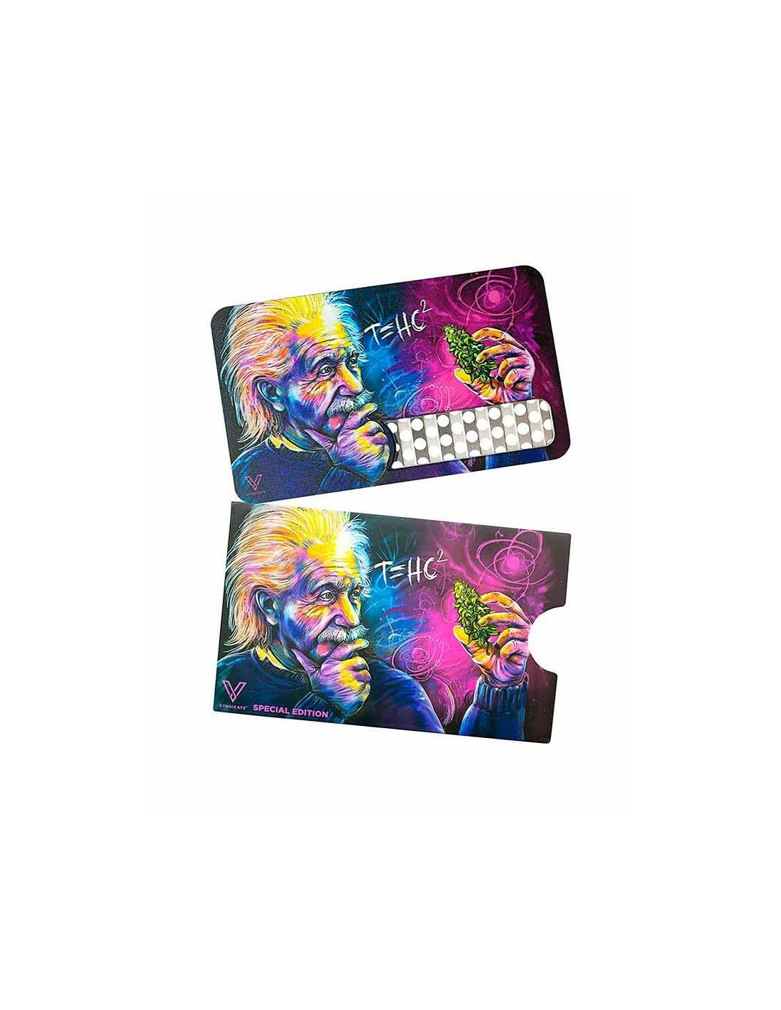 Grinder en Formato Credit Card V Syndicate Einstein THC² a Todo Color