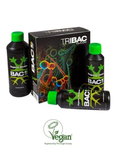 TriBac Base Bac | Pack de Abonos Orgánicos y Veganos Ciclo Completo