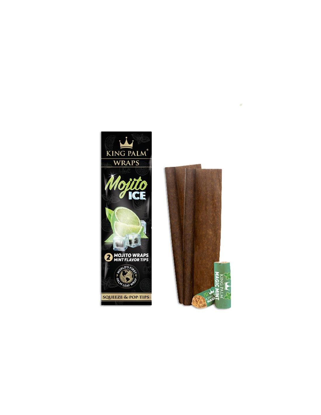 Blunt King Palm XL Mojito Ice con Filtro con Pompa de Sabor a Menta