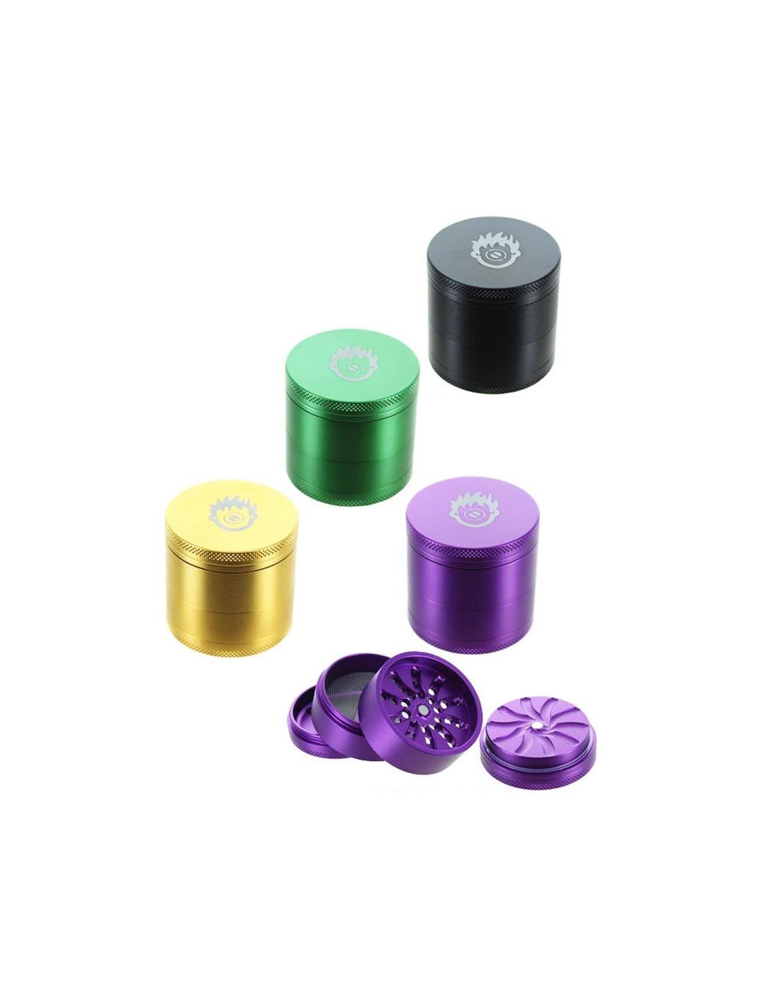 GRINDER KUSH SPIRAL 4P 50MM